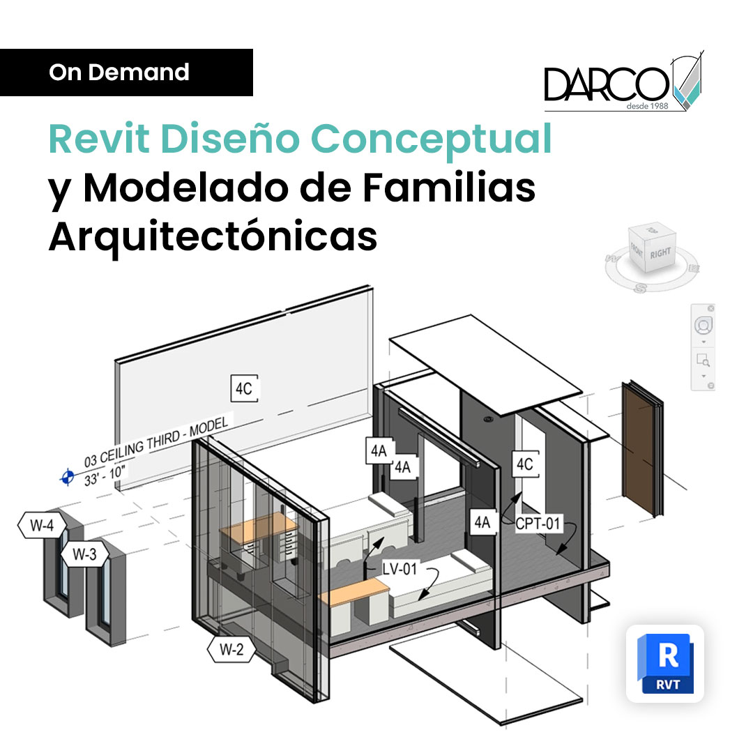 Elementos Masa y familias arquitectónicas en Revit - Darco